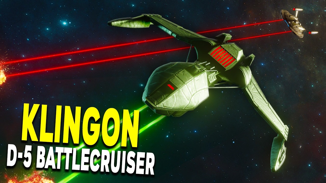 The Klingon D-5 Battlecruiser - Star Trek’s Underrated Warship Explained