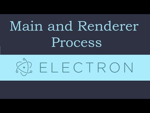Learn Electron js Tutorial 3 Main and Renderer Process - Mind Luster