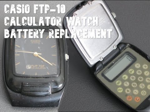 Casio FTP-10 - Not Your Usual Calculator Watch!