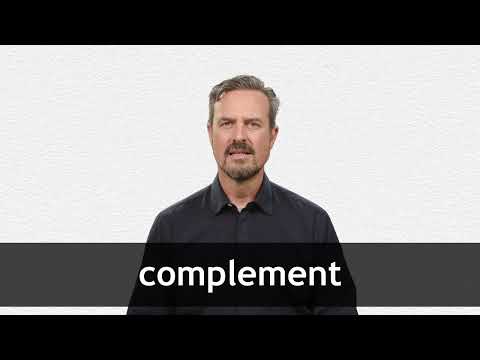 COMPLEMENT - Definition & Translations | Collins English Dictionary