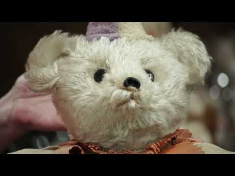 Extremely Rare German Mohair Jester Bear by Wilhelm Strunz with 1909 ...