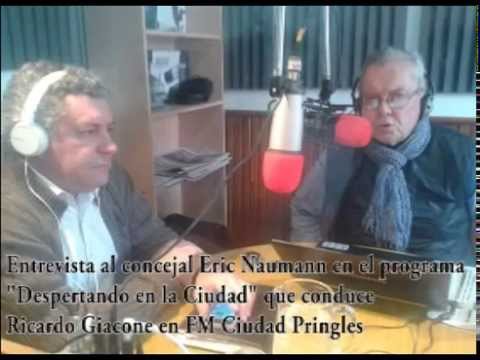 Entrevista al concejal Eric Naumann en el programa “Despertando en la ...