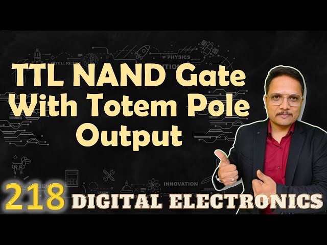 Understanding TTL NAND Gate with Totem Pole Output: Circuit and Functionality Explained | Galaxy ...