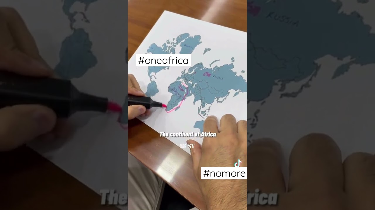 The Real African Map  | One Africa