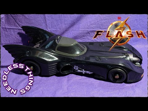 McFarlane Toys DC Multiverse The Flash Batmobile Needless Unboxing ...