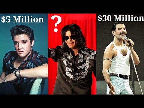 Net Worth of 10+ Singers at the time of their Death