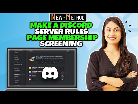 How to Make a Discord Server Rules Page Membership Screening 2025