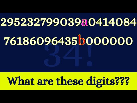 How do we find these digits?