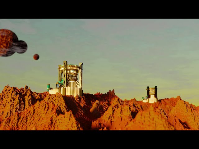 Martian Base speed build built on BR and the terrain made in ...