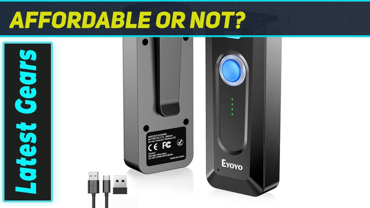 Eyoyo 2D Portable Bluetooth Scanner: The Best Wireless Barcode Reader for Mobile!