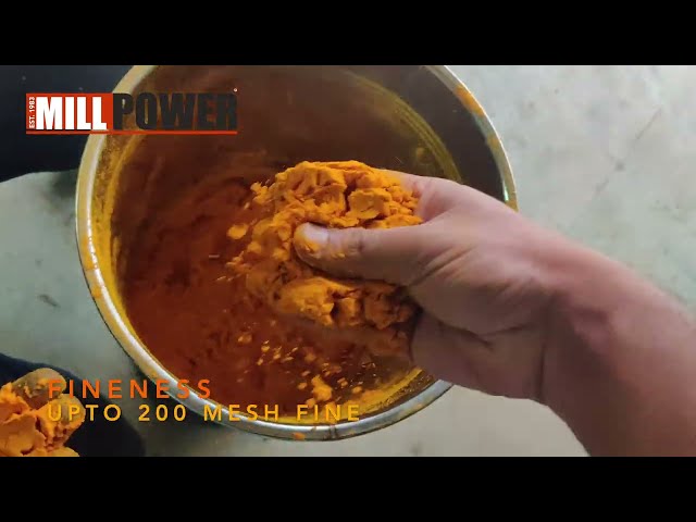 Haldi Grinding Machine - IP10+ - Haldi Powder Machine 10 HP - 100 kg/hr ...