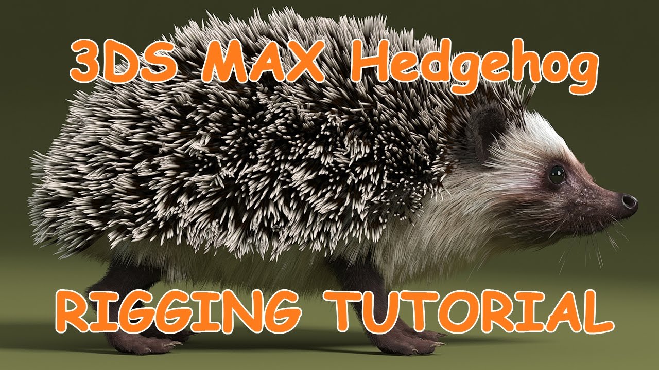 3DS MAX HEDGEHOG RIGGING TUTORIAL PART 2