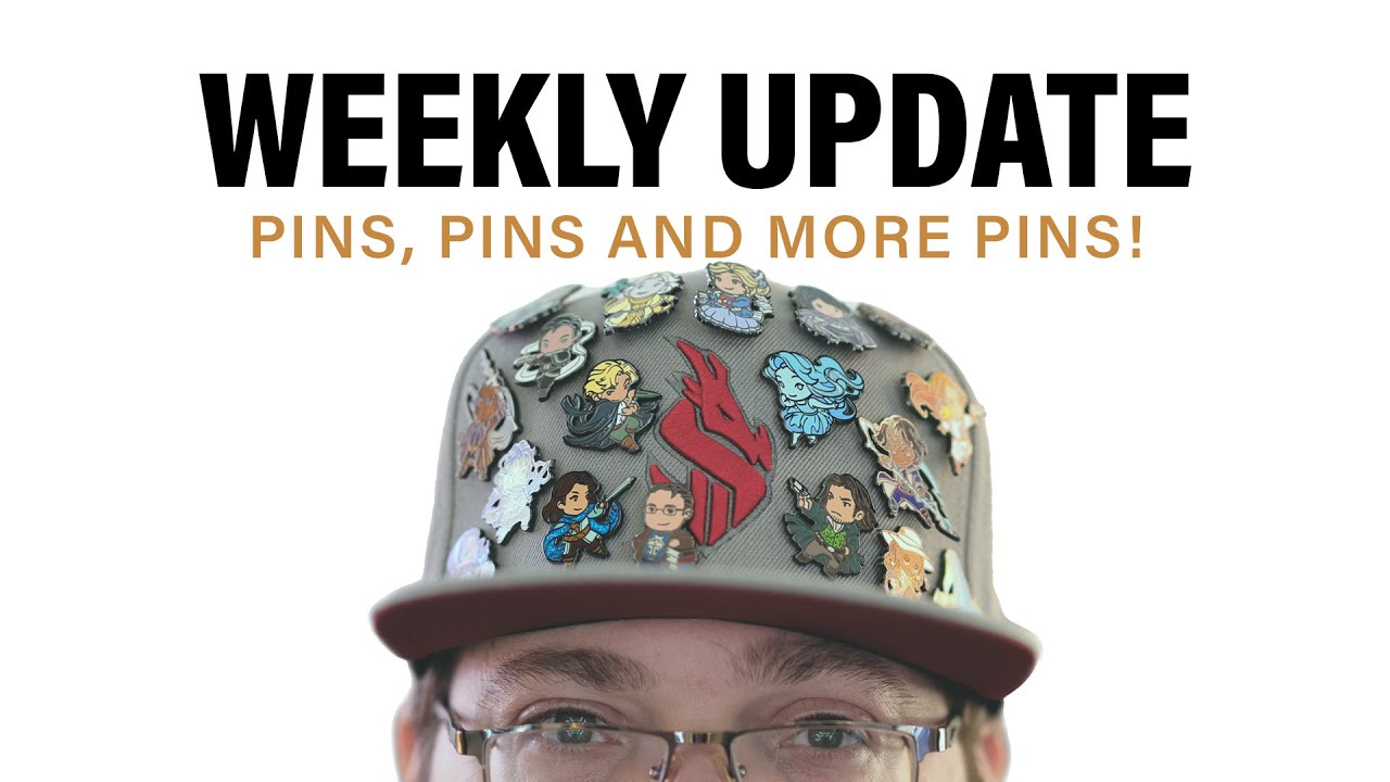 New Cosmere Pins! + 500K Subscribers