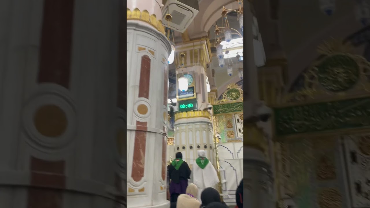 Pillar’s of Aisyah ra. Tiang Saidatina Aisyah ra. #madina #muhammad