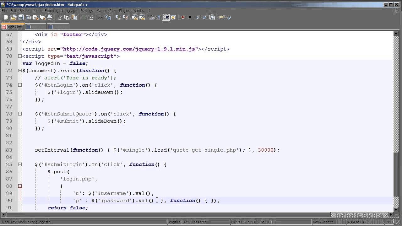 Intro to AJAX with jQuery Tutorial | Cleaning Up Our JavaScript