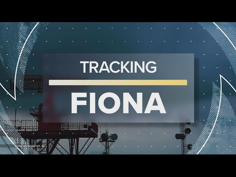 Tracking Hurricane Fiona's path | Sept. 22 evening forecast