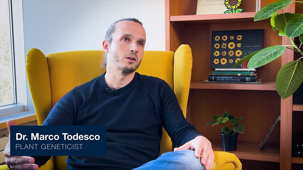 Dr. Marco Todesco, plant geneticist