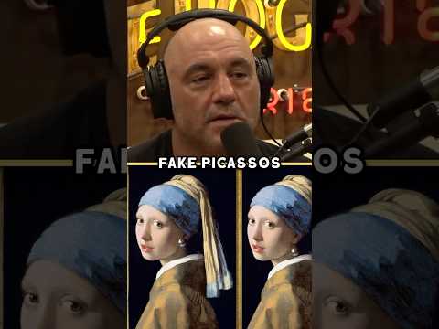 Joe Rogan About Fake Picasso Paintings #shorts