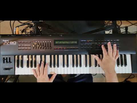 Roland JV-90 76-Key Expanded Synthesizer with VE-JV1 | Reverb