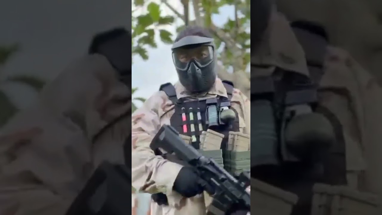 Milsim loadout part 2.      ❤️💛💚 airsoftday #airsoft #airsofters #maskdown #speedsoft