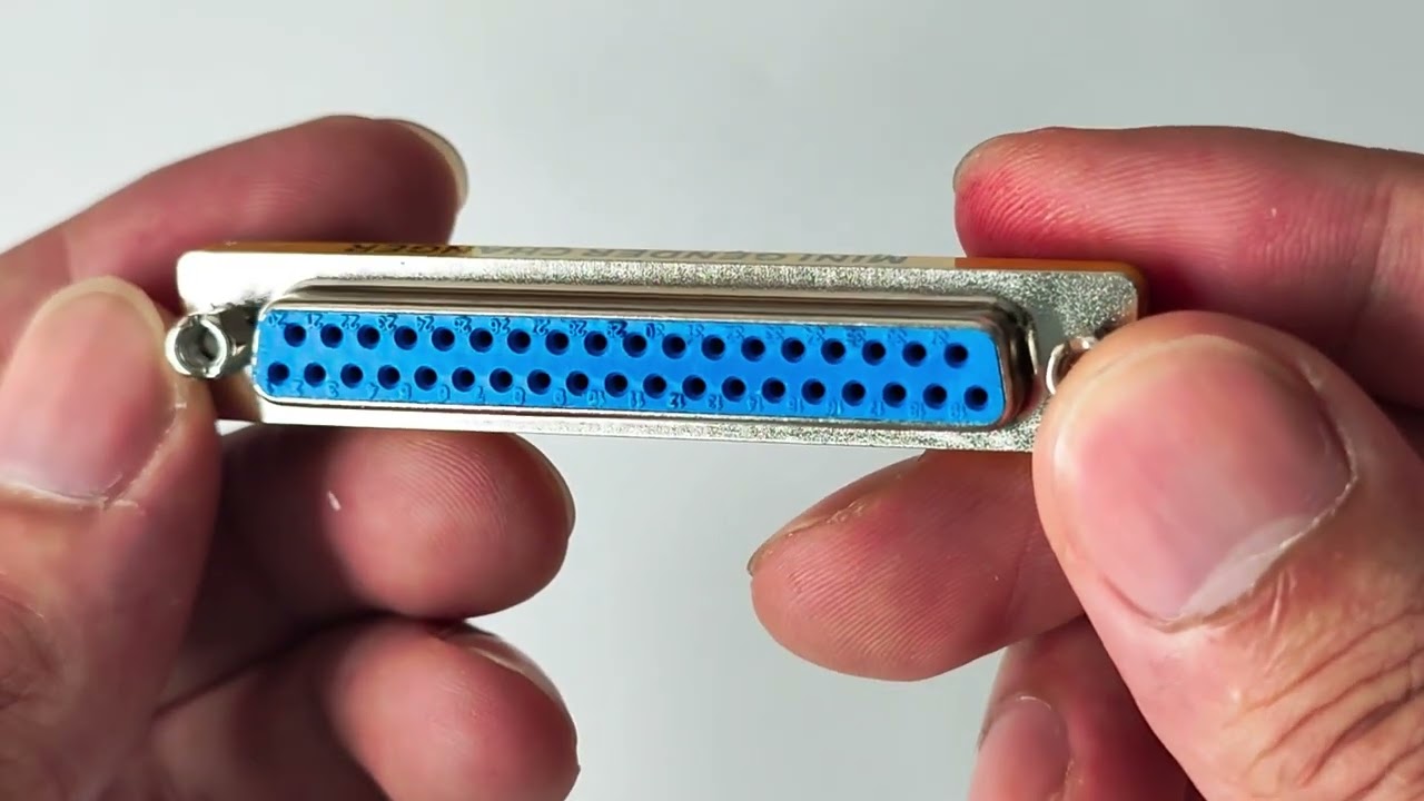 36 seconds to tell you what is 37pin d-sub connector #ELECBEE