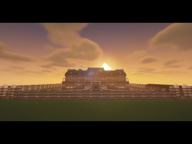 Railway Hotel, Formosa, Japan Minecraft Map