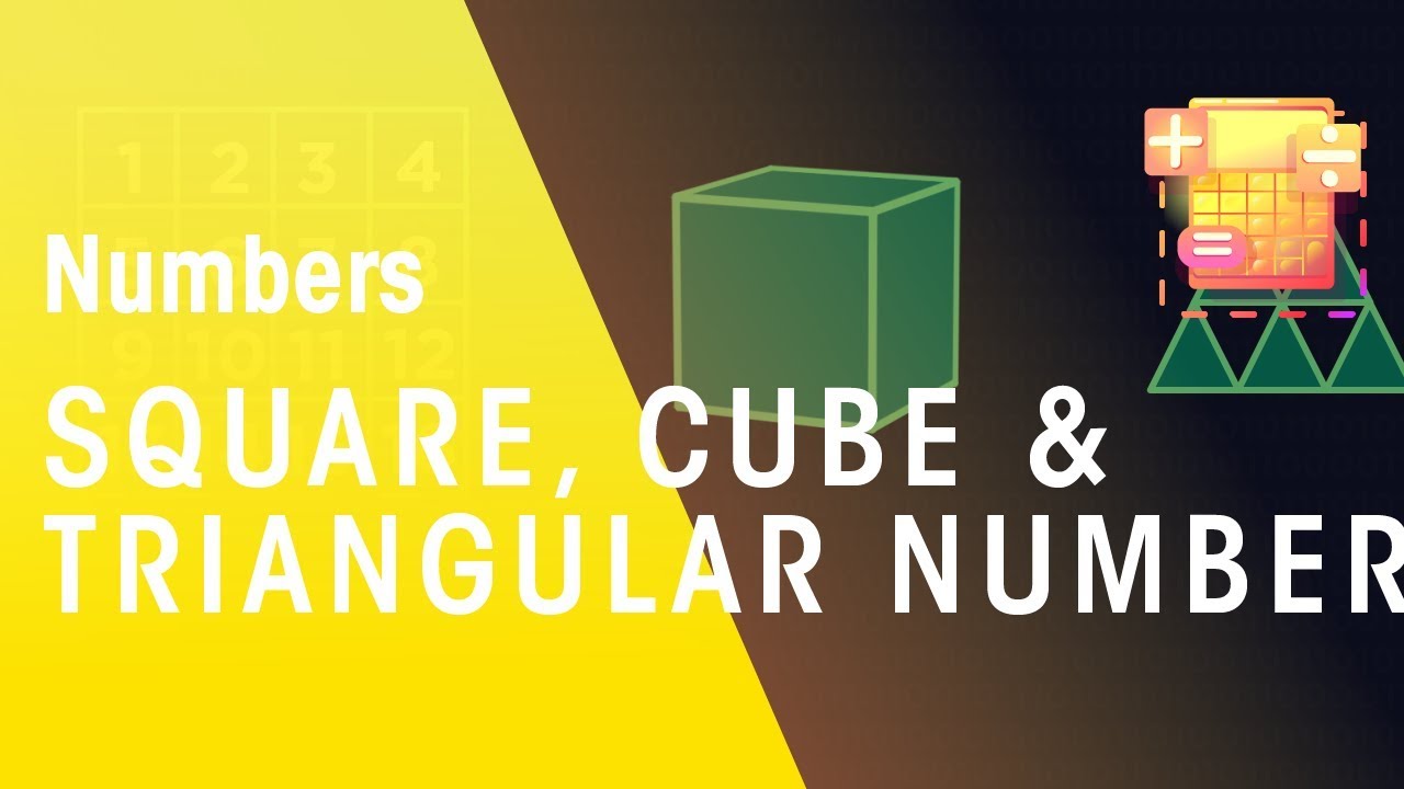 Square, Cube & Triangular Numbers | Numbers | Maths | FuseSchool