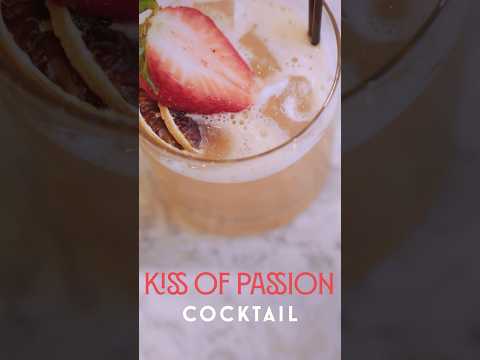 Castello del Poggio - How to make a Kiss of Passion Cocktail.