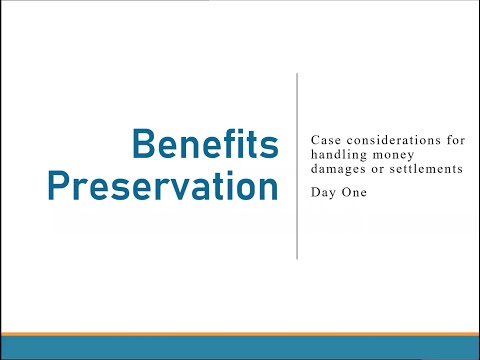 Benefits Preservation Trainings – CLA & CWJC
