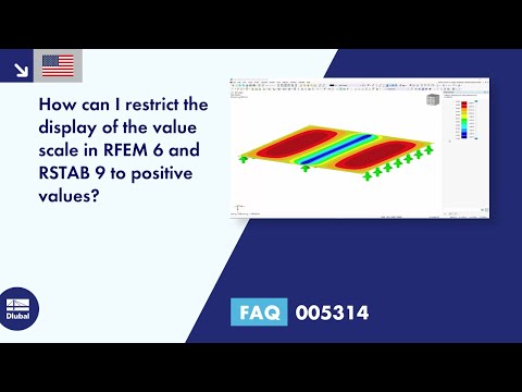 FAQ 005314 | How can I restrict the display of the value scale in RFEM 6 and RSTAB 9 to positive ...