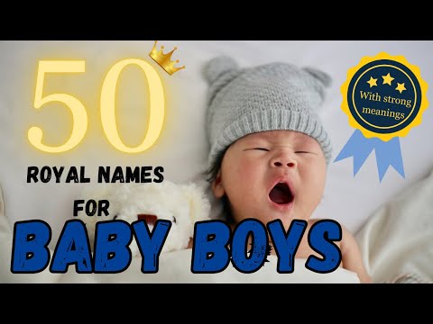 Royal Names for Boys with Meanings 2023 | Cuddles Lane #baby #youtube #babies