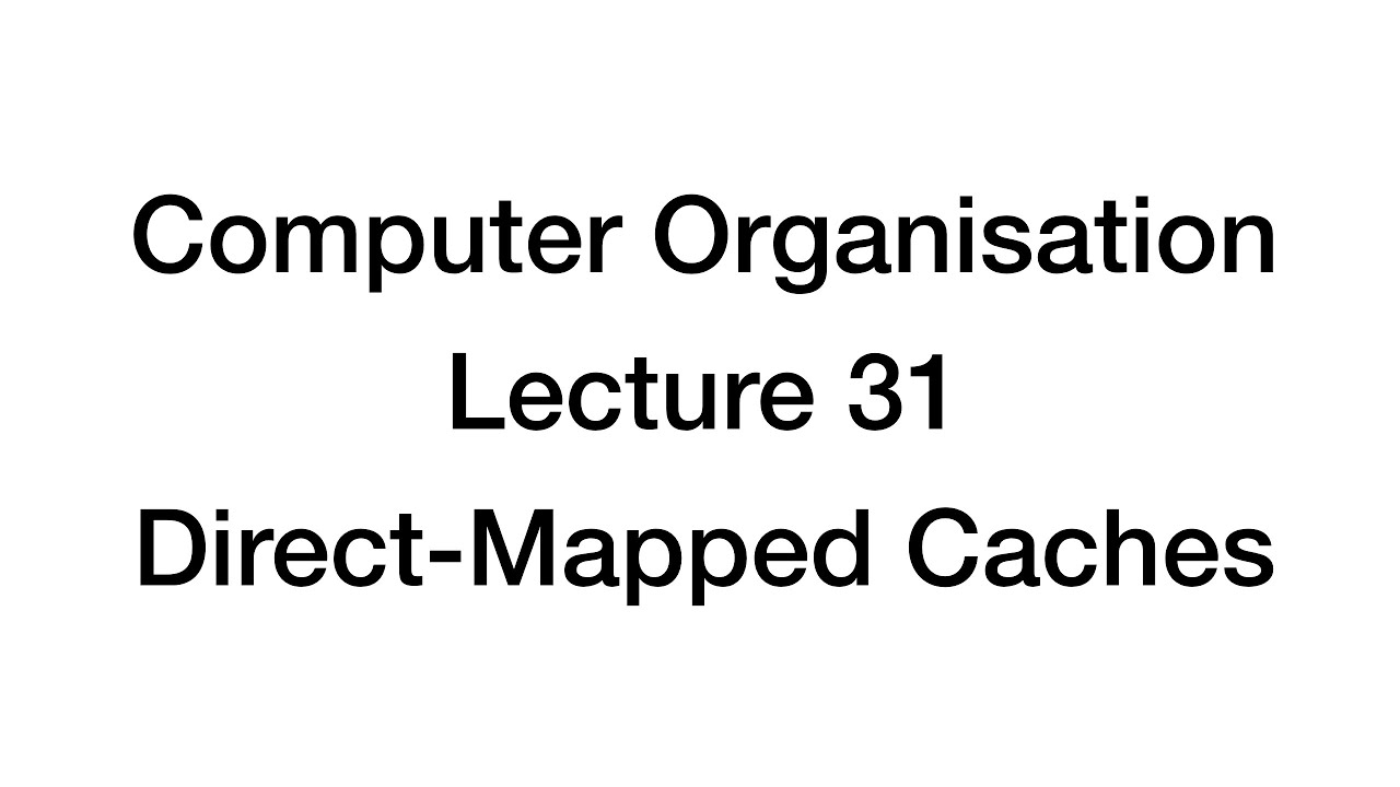 CoSc 425 Lecture 31