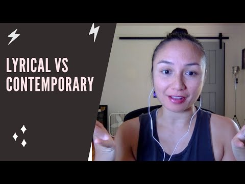 Lyrical vs Contemporary - What is the difference?