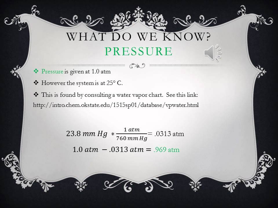 Gas Law Powerpoint Example
