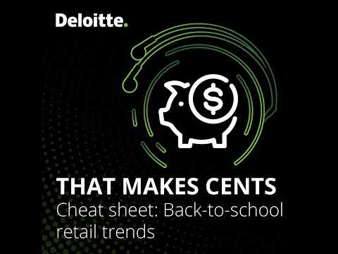Cheat sheet: Back-to-school retail trends