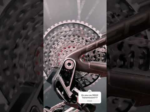 Hybrid SRAM T-Type Transmission #srammtb cranks w/ 52mm chainline and #garbaruk oval #mtb #shorts