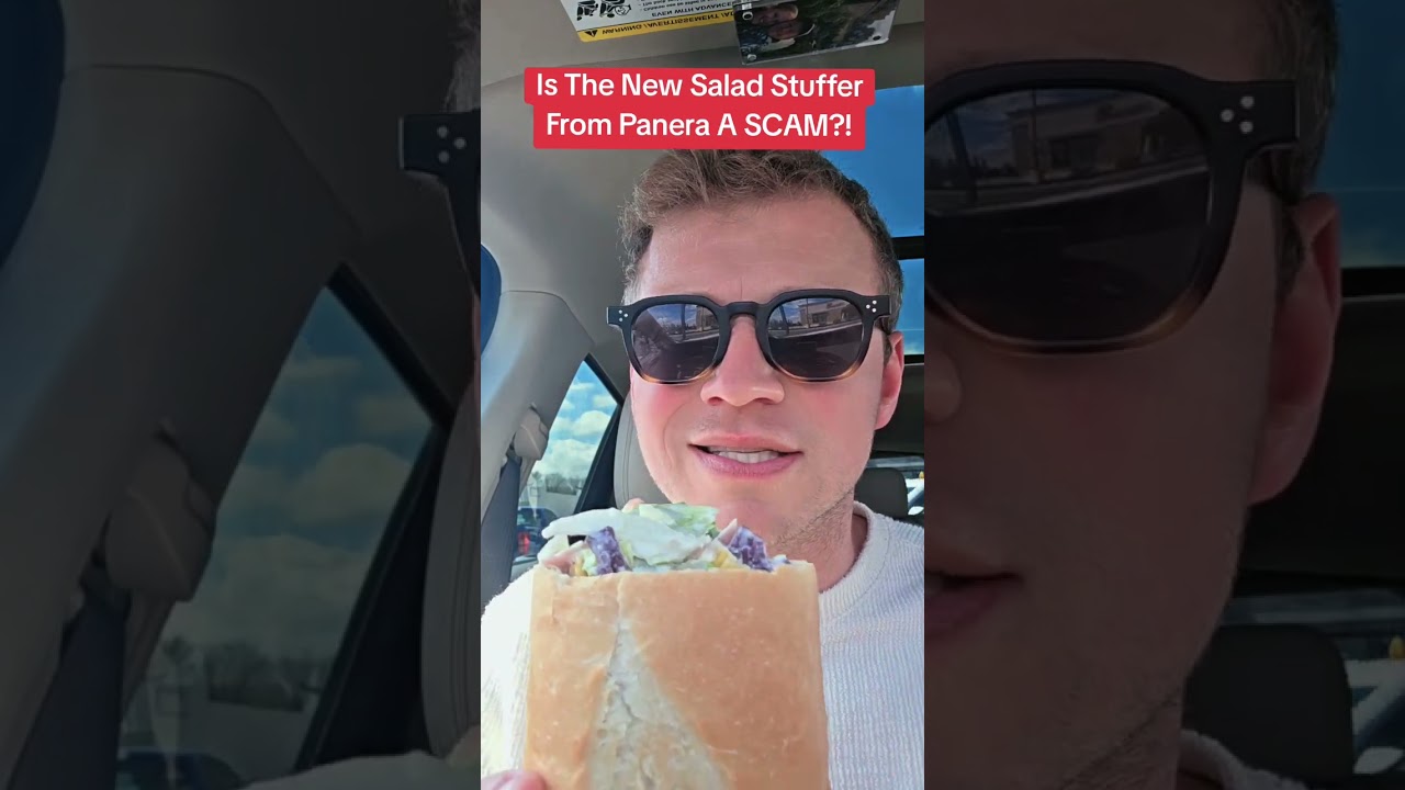 is the new salad stuffer from Panera Bread a scam? 🥖