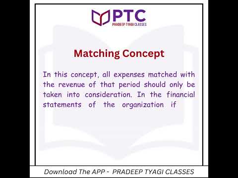 Matching Concept 🤔#shorts #accountingconcept #introductionofaccounting #basicaccountingterms