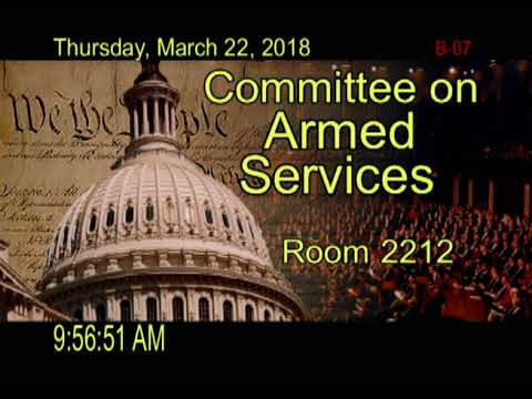 20180322 Reviewing DOD Strategy, Policy, and Programs for CWMD for FY19 (ID: 108018)