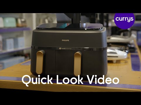 PHILIPS 3000 Series NA352/00 9L Dual Basket Air Fryer - Quick Look