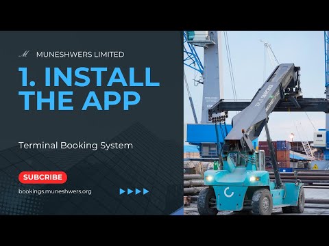 1. Installing The App - Muneshwers Terminal Booking System