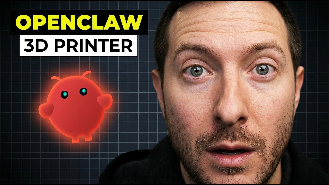 3D Printing with OpenClaw - This IS INSANE