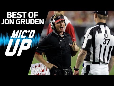 Jon Gruden's Best Mic'd Up Moments | Sound FX | NFL Films
