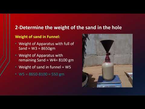 Field Density Test, How to calculate degree of Compaction, Methods to Calculate FDT