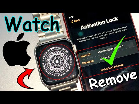 Remove!! activation lock🆗 apple watch all series without previous owner✅ any watchOS 2024