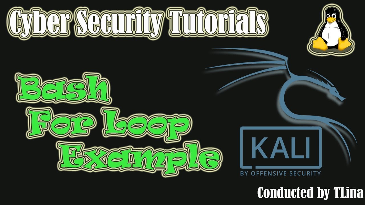 How to create a For Loop using Bash Script in Linux | Cyber Security | Bash For Loop Example