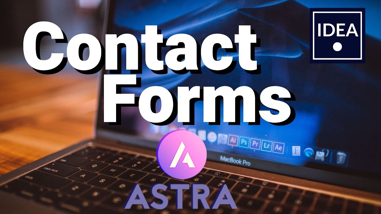 Contact Forms in Astra Starter Sites - WPForms WordPress Tutorial