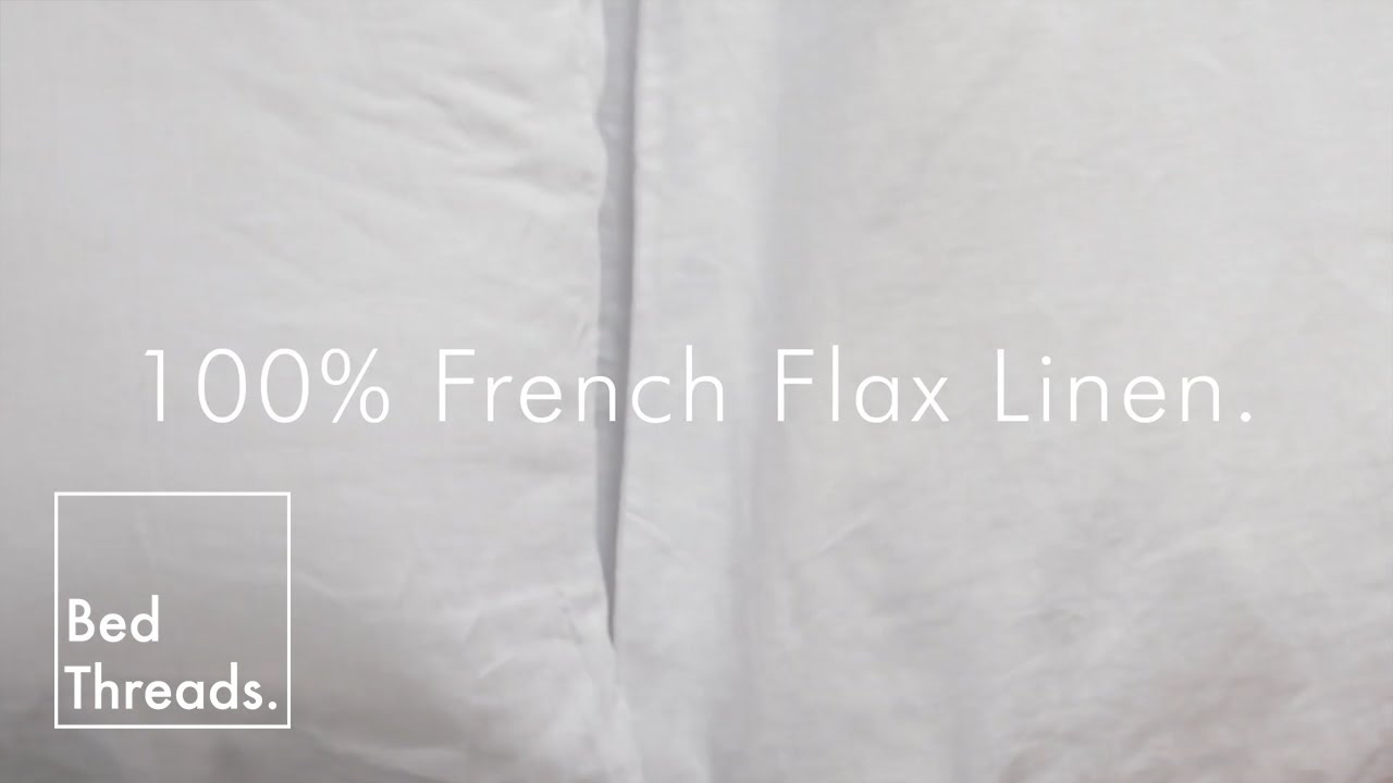 100% French Flax Linen Bedding | Bed Threads