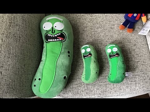 Rick & Morty Small & Large Pickle Rick Plush Review Showcase
