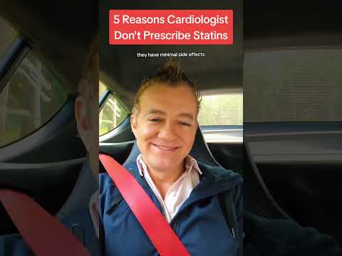 5 Reasons Cardiologist Won't Prescribe Statins! #top5 #top10 #cardiologist #medicine